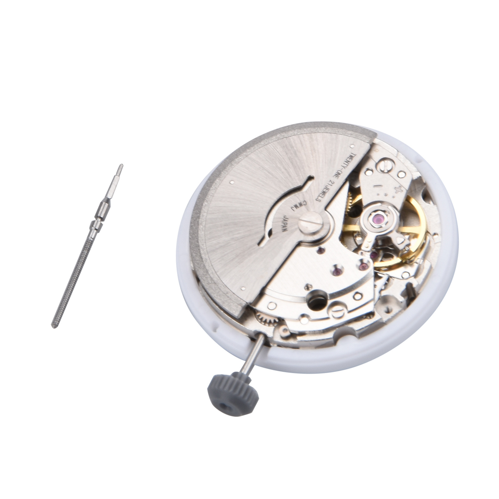New For Miyota 8285 Mechanical Movement 21 Jewels Double Calendar Watch ...