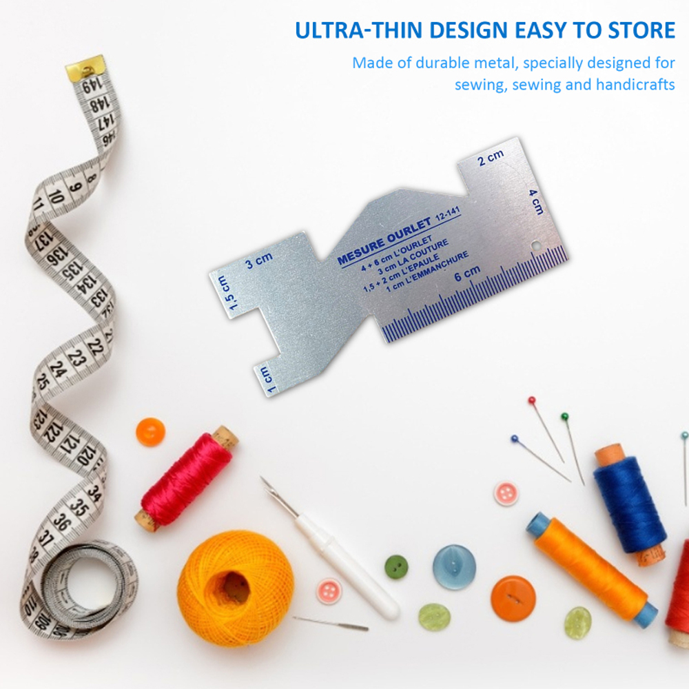 Купить Seam/sewing gauges Unbranded Metal Measuring Gauge Quilting ...