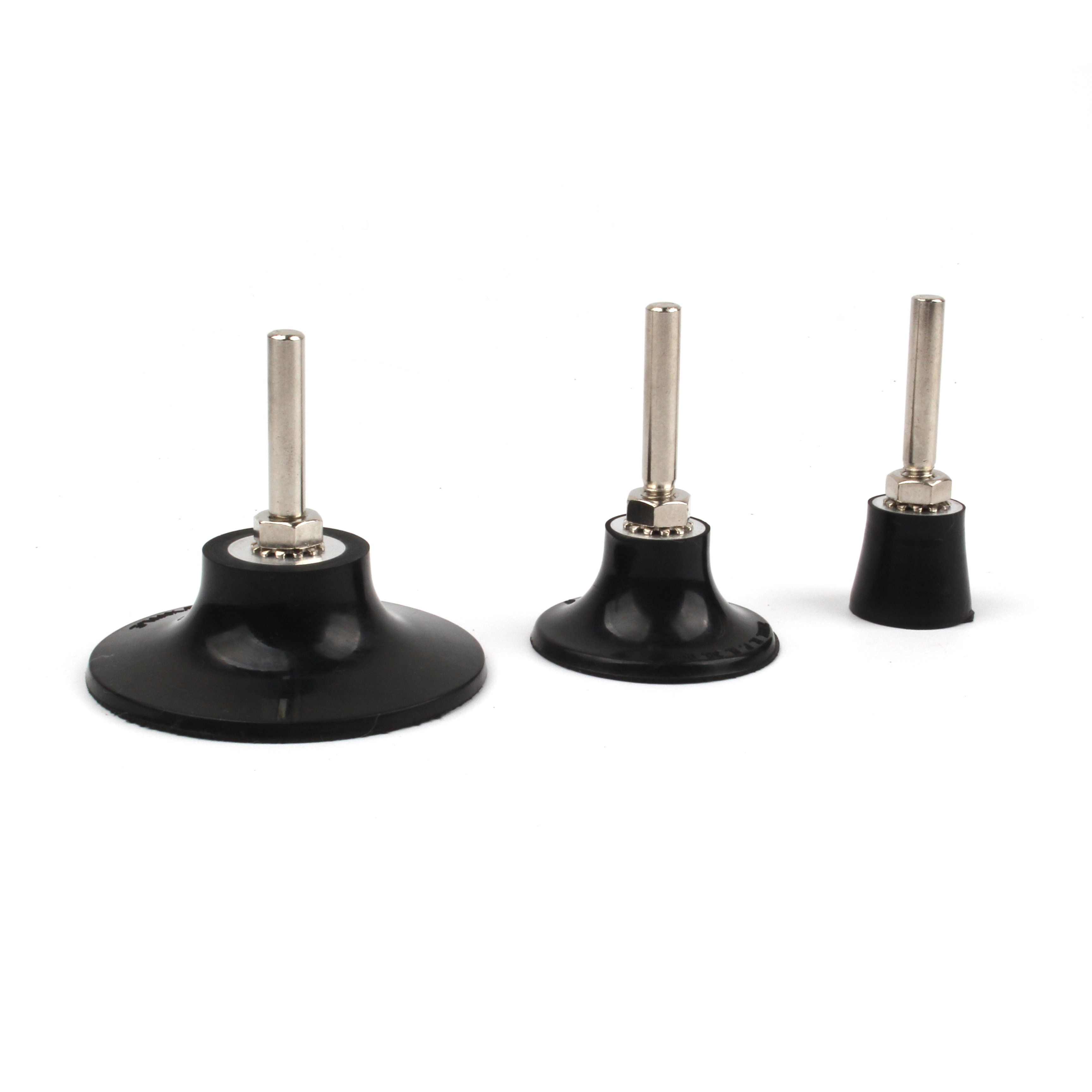 3Pc 25-75mm Sanding Disc Holder Roloc Roll Lock Pad Holder Rotary Tool ...