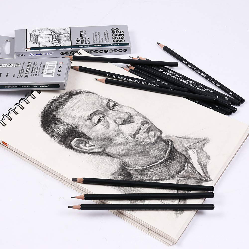 Graphite Paper PATIKIL 5B Drawing Pencils For Sketching, 6PCS Sketch ...