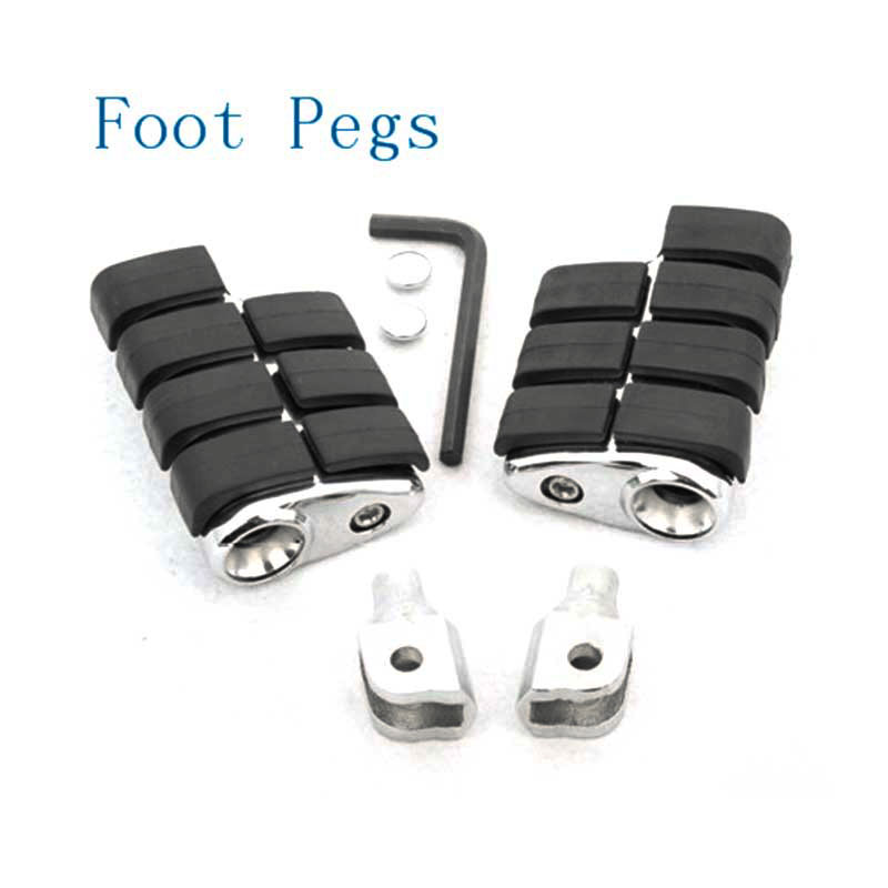 Large Front Foot Peg Rubber For 2001-2015 14 13 Honda Goldwing GL1800 ...