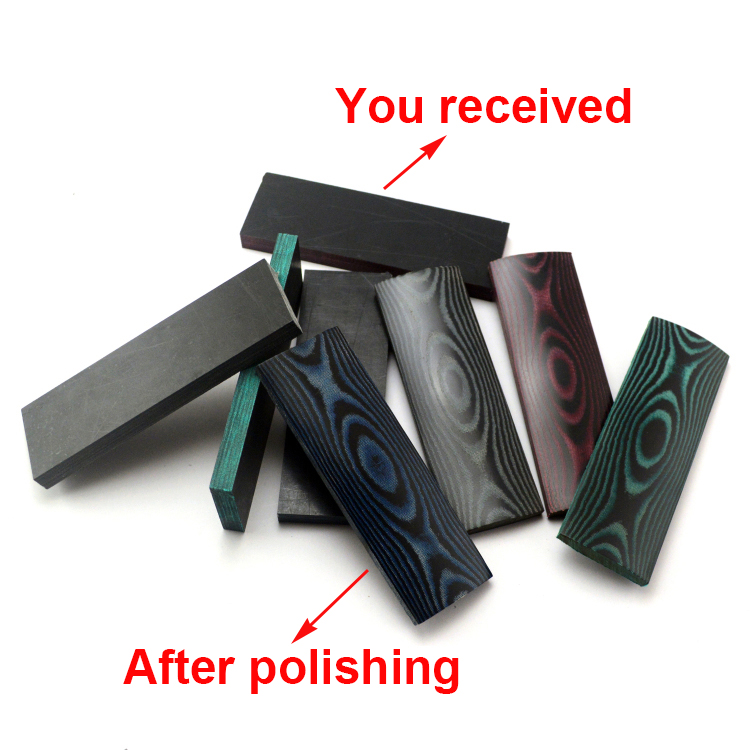 DIY Knife Handle Material Scale Sword Slabs Supply Bush Blade Making | eBay